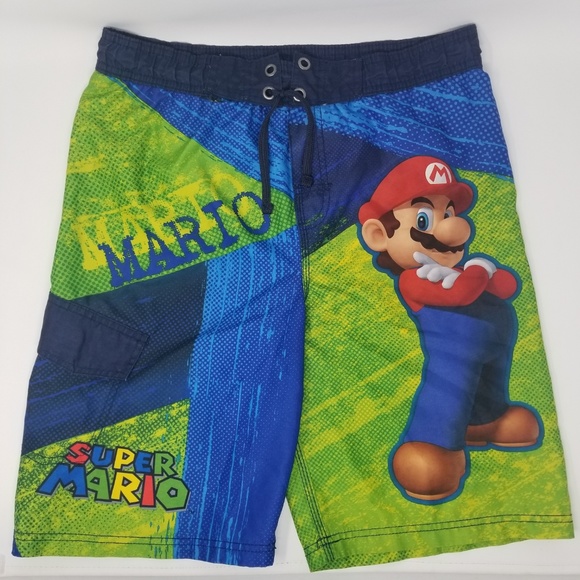 Nintendo | Swim | Boys Mario Swim Trunks | Poshmark